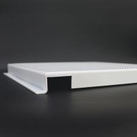 China White Aluminum Perforated Hook Drop Suspended Metal Ceiling Tiles Non - Flammable for sale