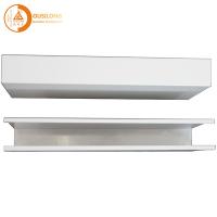 China Decorative Commercial Metal Strip Aluminium / Aluminium Baffle Ceiling Panels 35mm Width 150mm Height for sale