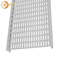 China Outdoor Windproof Aluminium / Aluminum Strip Ceiling Commercial Perforated S Shape False Ceiling Panel for sale
