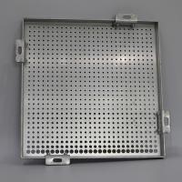 China 600x600 Suspended Metal Aluminum Wall Panels Project Weather Resistance for sale