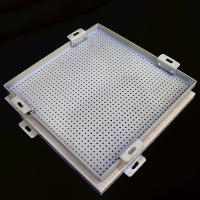 China Building Exterior Facade Decoration Perforated Aluminum Wall Panel With 10 Years Warranty for sale