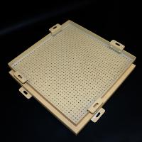 China Building Exterior Facade Decoration Perforated Aluminum Wall Panel With 10 Years Warranty for sale