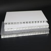 China 20mm Thickness Aluminum Honeycomb Panel , 10mm Metal Core Sandwich Curtain Wall for sale