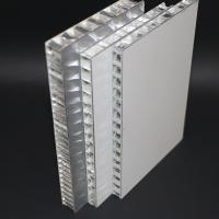 China 20mm Thickness Aluminum Honeycomb Panel , 10mm Metal Core Sandwich Curtain Wall for sale