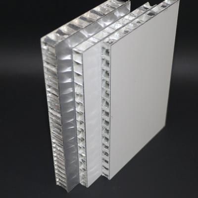 China 20mm Thickness Aluminum Honeycomb Panel , 10mm Metal Core Sandwich Curtain Wall for sale