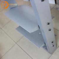 China White Wall Decorative 84R Aluminum Sun Shade System Corrosion Resistance for sale