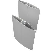 China PVDF Coated Exterior Wall Aluminum / Aluminium Sun Shade Panel System For Commercial Building for sale