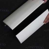 China White Customized Decorative Aluminium Panel Sheet Curved Shape 1.5mm 2.0mm Thickness for sale