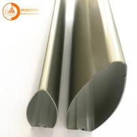 China Commercial Aluminium Baffle Ceiling 1.2mm Thickness PVDF Spray Bullet Shape for sale
