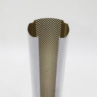 China O-Shaped Perforated Decorative Aluminum Linear Baffle Ceilings Max Length 6000mm for sale