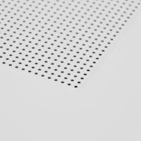 China Perforated Metal Lay In Ceiling Tiles White Aluminum Suspended 800mm*800mm for sale