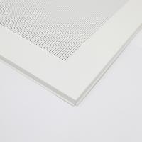 China Perforated Metal Lay In Ceiling Tiles White Aluminum Suspended 800mm*800mm for sale