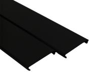 China Flat Aluminium Suspended Strip Ceiling Panels Thickness 0.5mm - 1.1mm for sale