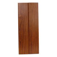 China Wood Color Aluminium Strip Ceiling / Aluminium False Ceiling Windproof for sale