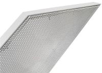 China Perforated Metal Aluminum Curtain Wall Panel Prismatic Shape Exterior PVDF Spray Painting for sale