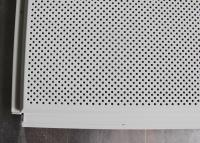 China Aluminium Lay In Acoustic Ceiling Tiles Sheet Installed with T Grid Square 600 x 600 for sale