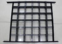 China Install with Black T bar Frame Metal Aluminum grid ceiling 600 x  600 Lattice for sale