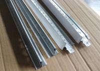 China Tee bar Installed Suspended Metal Ceiling Tiles , False Ceiling Panel for sale