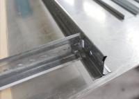 China Tee bar Installed Suspended Metal Ceiling Tiles , False Ceiling Panel for sale