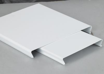 China Fireproof Perforated Aluminium Strip Ceiling Powder Coating and Roller Coating for sale