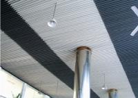 China Fireproof Perforated Aluminium Strip Ceiling Powder Coating and Roller Coating for sale