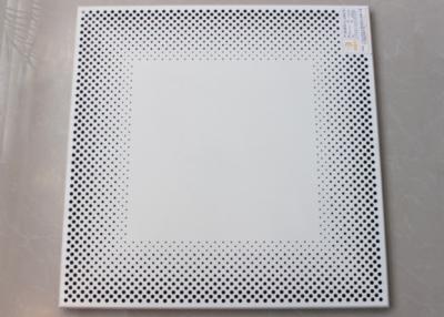 China Acoustic Suspended Clip In Perforated Ceiling Panels For Shopping Malls for sale
