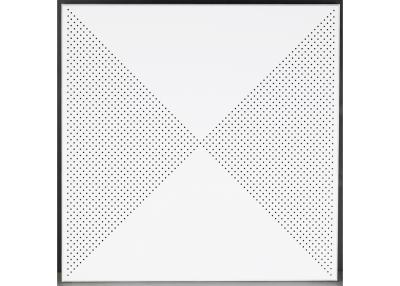 China Sound Absorption and Noise Reducing Commercial Ceiling Tiles with perforation for sale