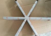 China Aluminium Suspended Commercial Ceiling Tiles / Architectural Ceiling Tegular for sale
