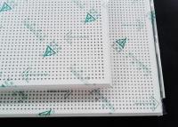 China Sound Absorption and Noise Reducing Commercial Ceiling Tiles with perforation for sale