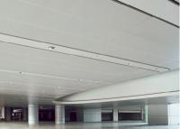 China White Perforated Metal Ceiling tiles Tegular of Punching Holes PA6012T for sale