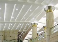 China Geometric Pattern Perforated Metal Ceiling tiles / Decorative Lay on Ceiling with Tee bar for sale