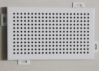 China Acoustical Aluminum Wall Panels / Commercial Perforated Metal Ceiling Panel Tiles for sale
