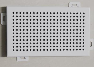 China Acoustical Aluminum Wall Panels / Commercial Perforated Metal Ceiling Panel Tiles for sale
