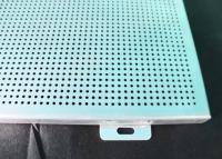 China Acoustical Aluminum Wall Panels / Commercial Perforated Metal Ceiling Panel Tiles for sale
