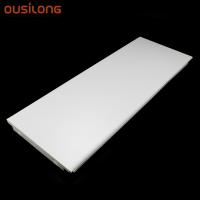 China Suspended Acoustic Snap In Ceiling Panel With Sound Tex Fleece for sale