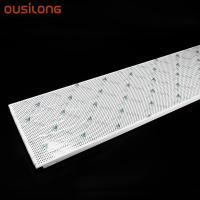 China Suspended Acoustic Snap In Ceiling Panel With Sound Tex Fleece for sale