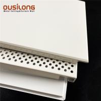 China 400*400 Acoustic Perforated Ceiling Panels For Airports for sale