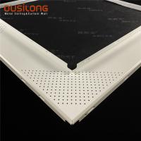 China Sound Absorbing 1.2mm Clip In Ceiling Panels Irregular Shape for sale