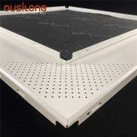 China Sound Absorbing 1.2mm Clip In Ceiling Panels Irregular Shape for sale