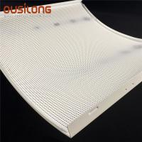 China Sound Reduction 0.5mm Clip In Ceiling Panels Triangle Pattern for sale