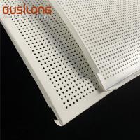 China Custom White Metal 24” X 48”Plank Ceiling Tiles for sale
