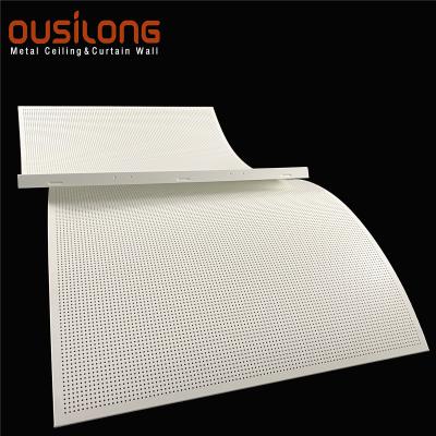 China Custom White Metal 24” X 48”Plank Ceiling Tiles for sale