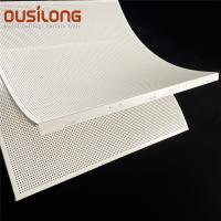China Custom White Metal 24” X 48”Plank Ceiling Tiles for sale