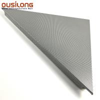 China Perforated Metal Aluminum Tiles For Hanging Suspended System Ceiling for sale