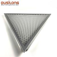 China Sound Reduction Clip In Ceiling Panels With Triangle Pattern for sale
