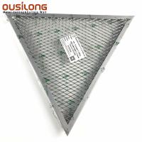 China Sound Reduction Clip In Ceiling Panels With Triangle Pattern for sale