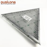 China Sound Reduction Clip In Ceiling Panels With Triangle Pattern for sale