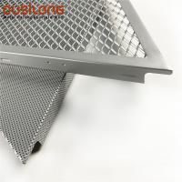 China Right Edge 1.2mm Perforated Acoustic Tiles For School for sale