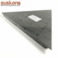 China Right Edge 1.2mm Perforated Acoustic Tiles For School for sale