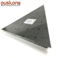China PVDF Coating 1.2mm Trim In Silver Office Ceiling Tiles for sale